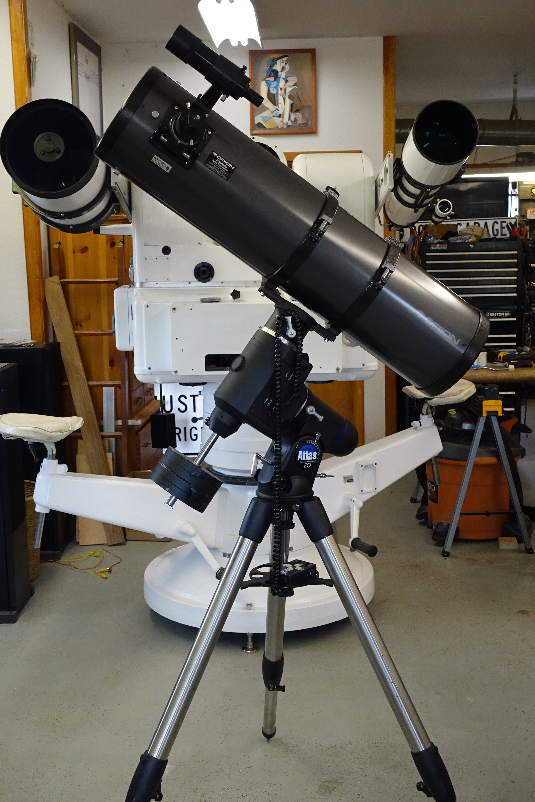 Orion Atlas EQ Mount with 8" f/5 Newtonian Price reduced $100 | Astromart