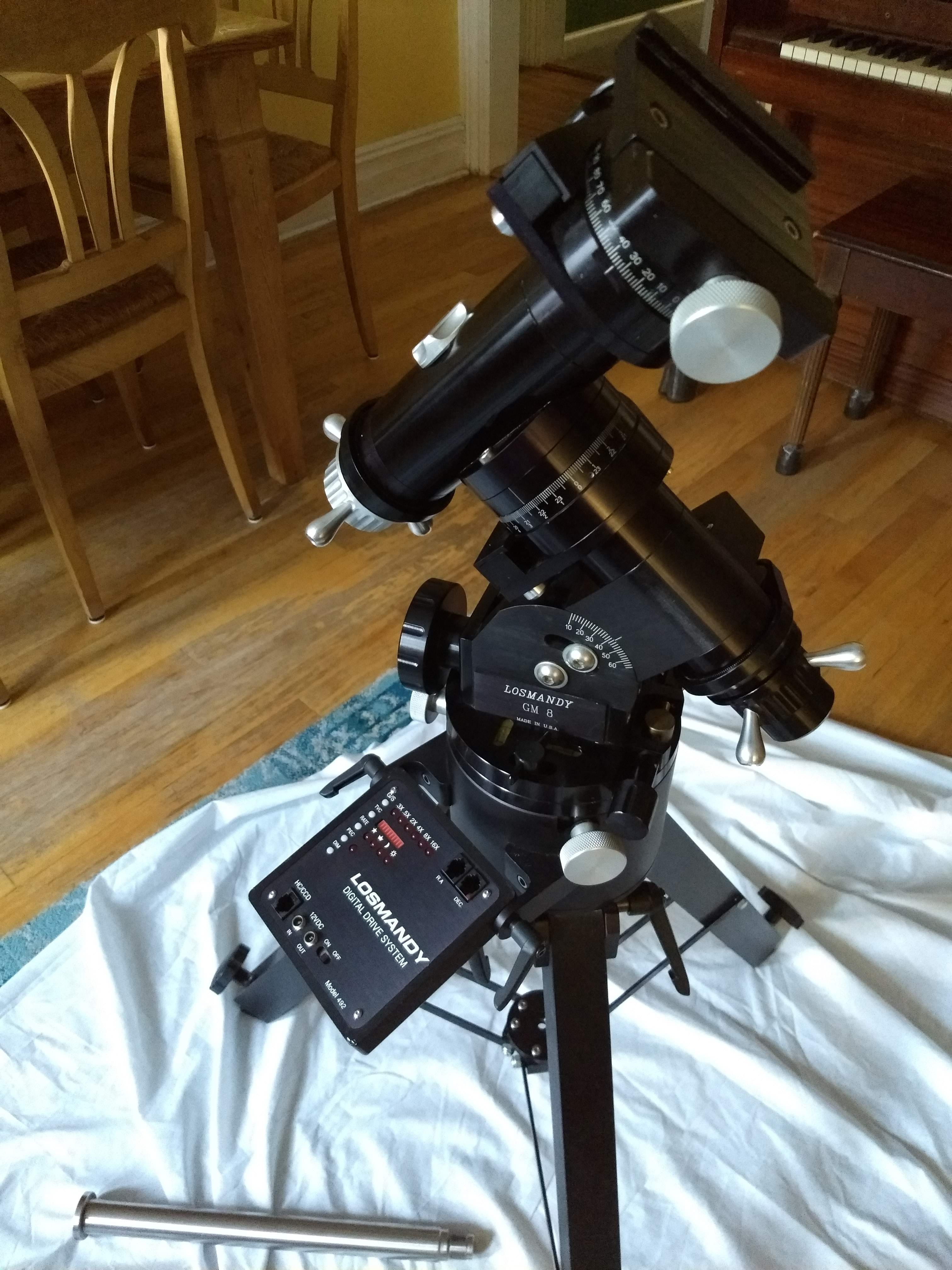 Losmandy GM8 (digital drive) & LW Tripod -- plus Argo Navis & encoders ...