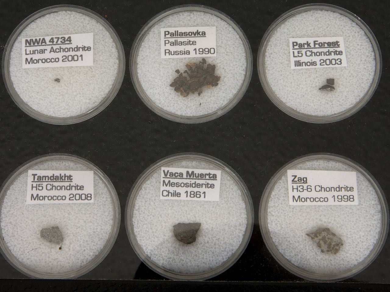 REDUCED!!!! 28 Sample Meteorite Collection Kit | Astromart