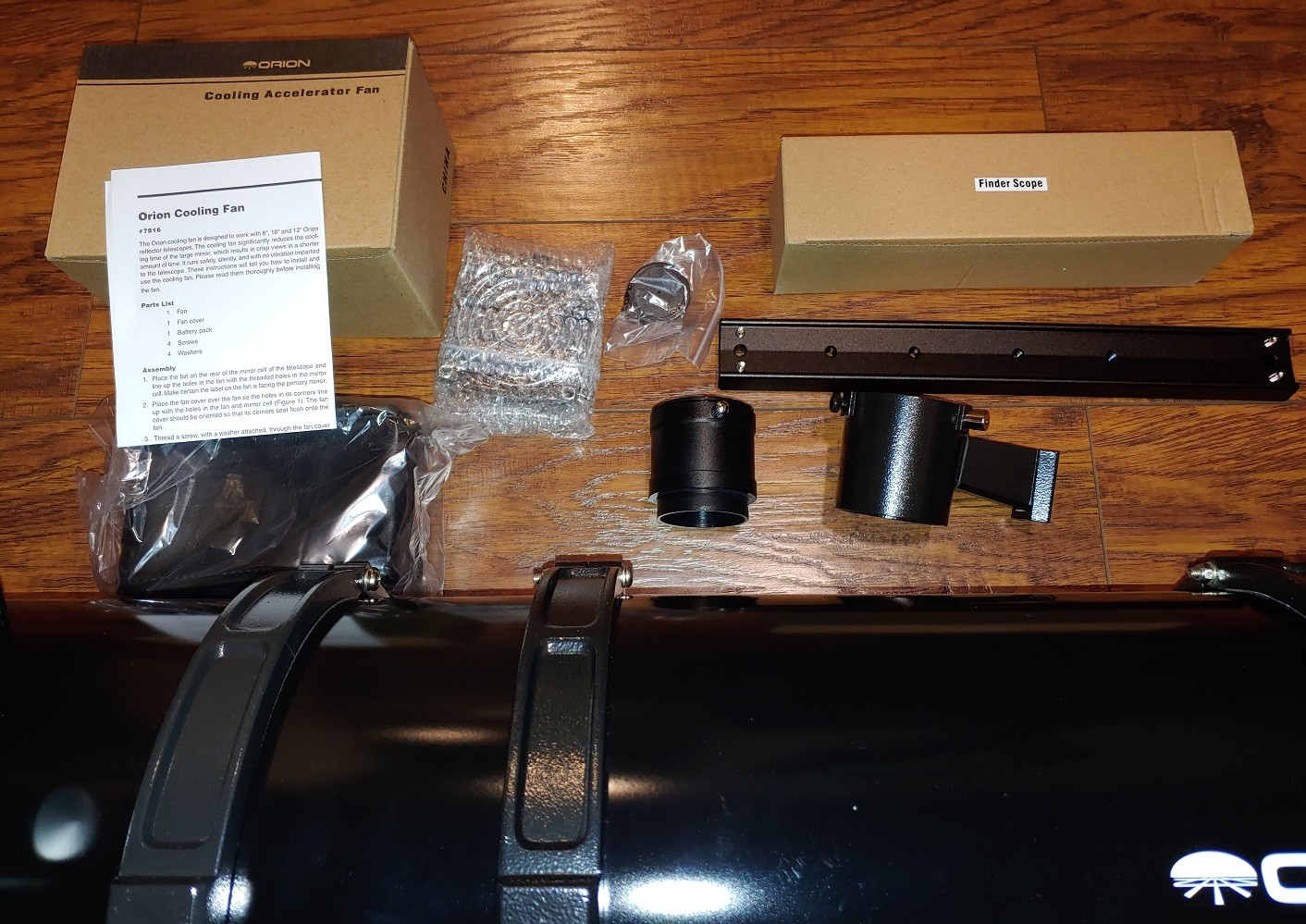 Orion 8" F/3.9 Newtonian complete | Astromart