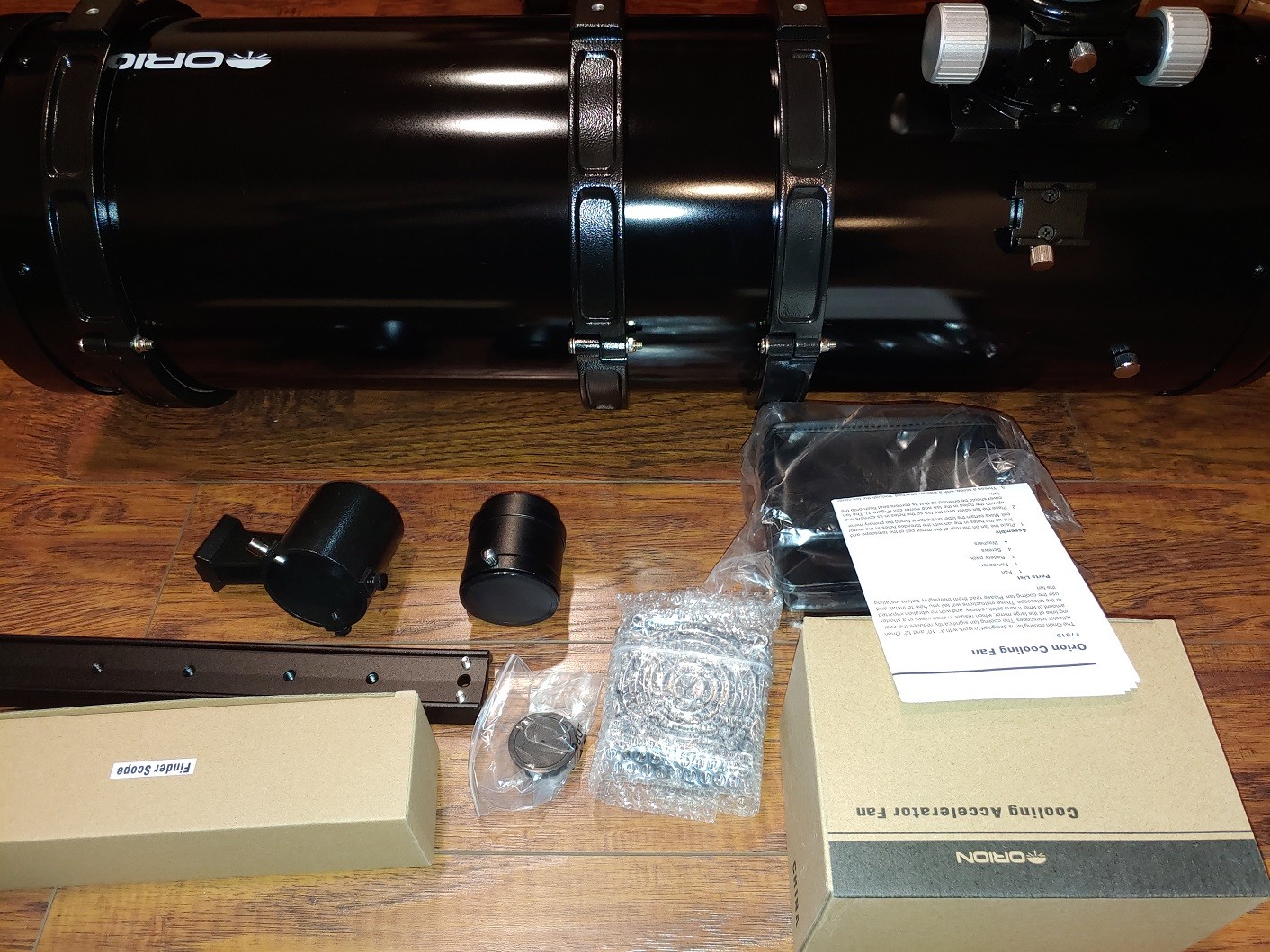 Orion 8" F/3.9 Newtonian complete | Astromart