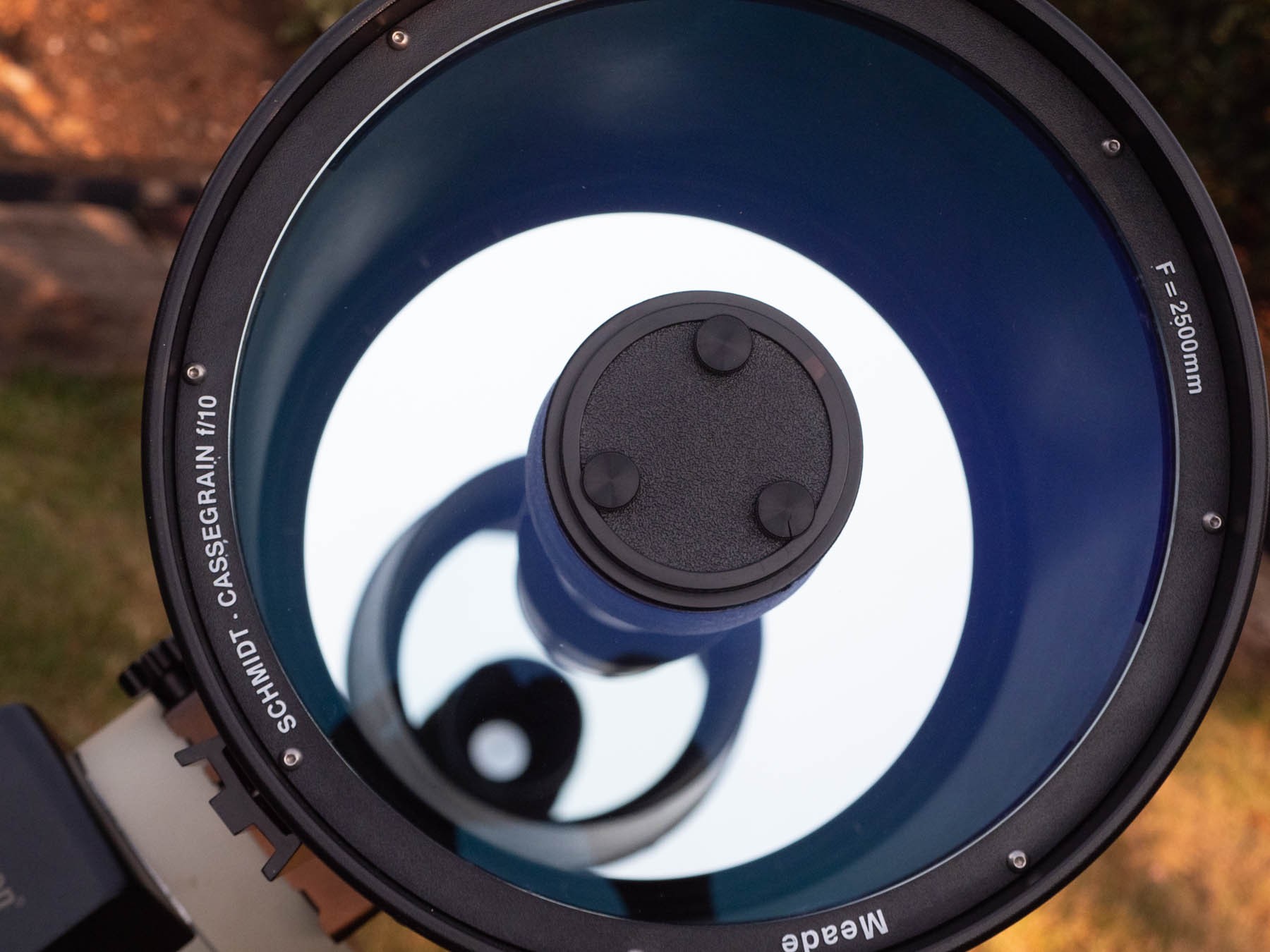 Meade LX200 EMC 10" SCT OTA F10 Feather Touch upgrade and shade ...